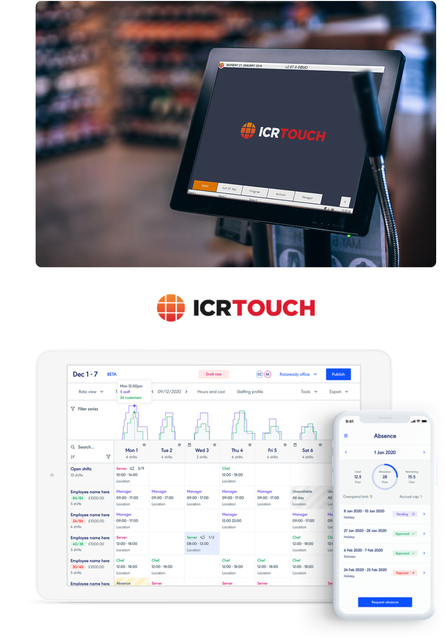 ICRTouch integration - Rotaready